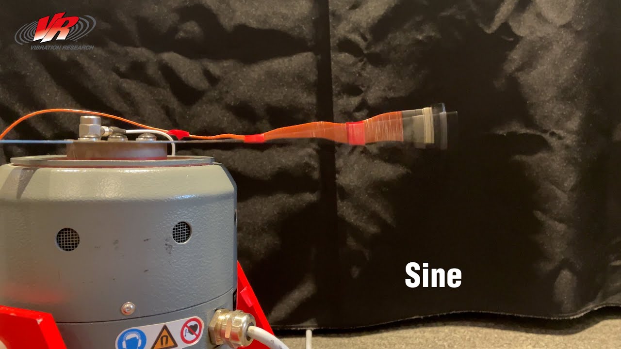 Sine Random Shock Difference Visualized