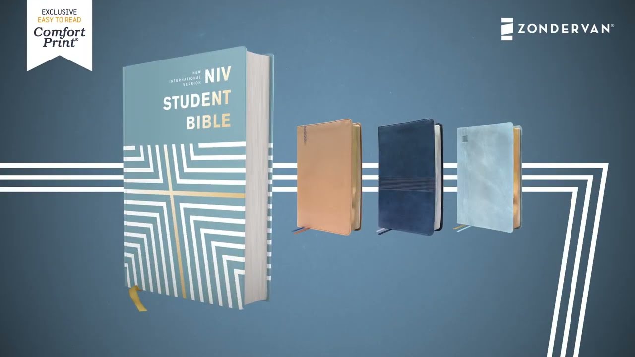 NIV Student Bible by Zondervan (Comfort Print Editions)