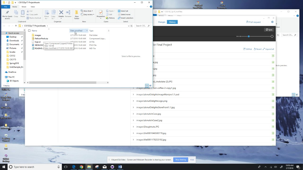 Submitting Projects with Github Desktop App