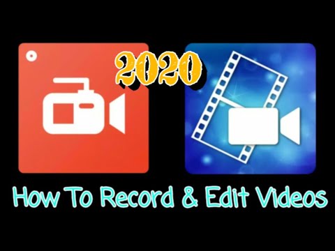 How To Screen Record & Edit Videos on Tablet/Android Devices (2020)