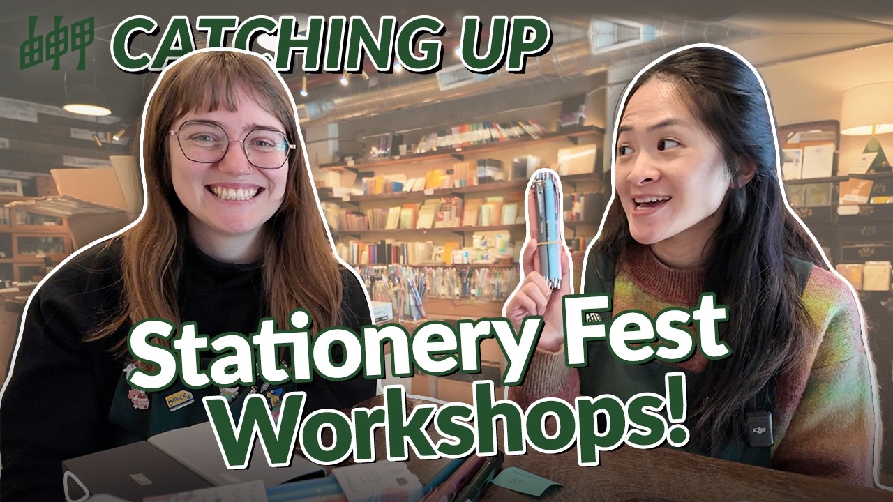 Stationery Fest Workshop Update!