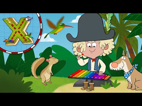 Words that start with the letter "X" | Captain Seasalt and the ABC Pirates