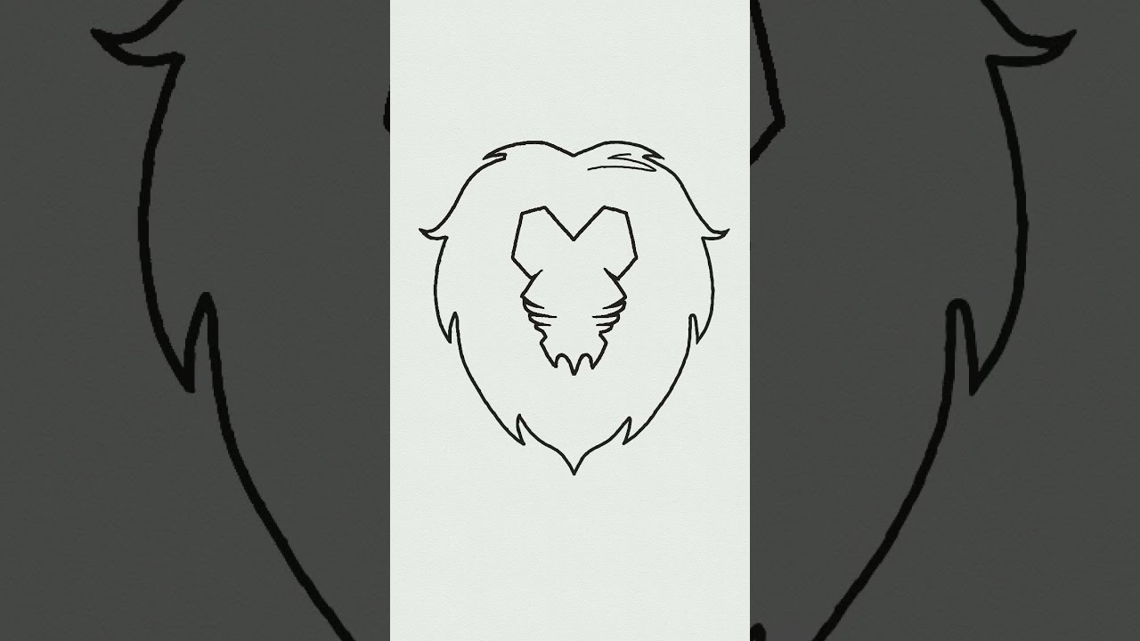 Lion vector art