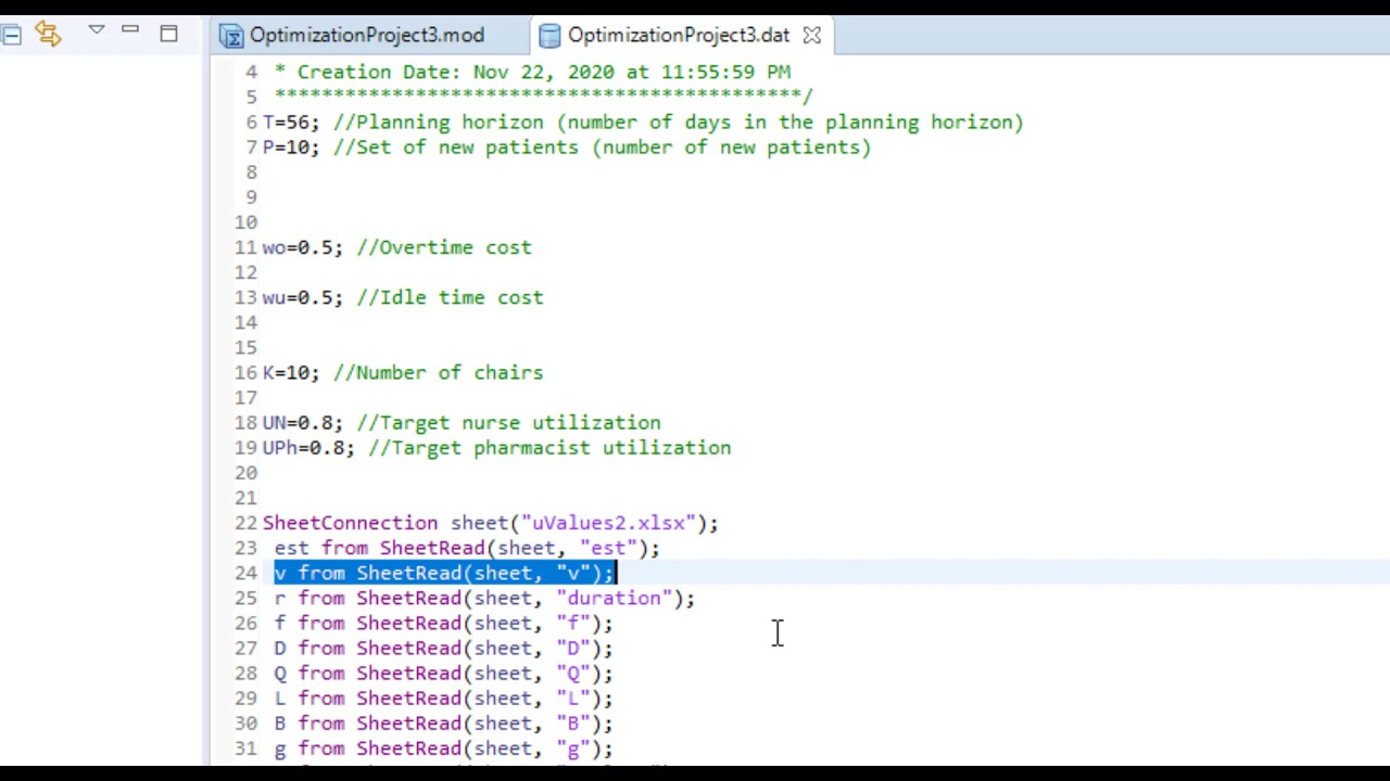 003 CPLEX : Overview of CPLEX environment and workbench