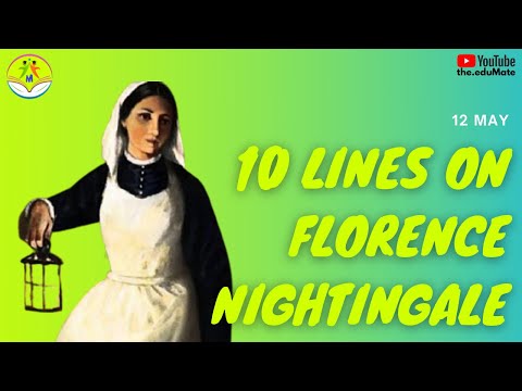 Florence Nightingale | 12 May | International Nurses Day | The Lady With The Lamp | eduMate