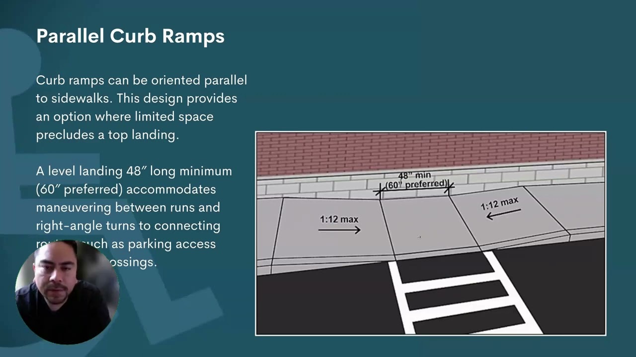 BlueDAG Accessibility Minute: 2010 ADAS Parallel Curb Ramps