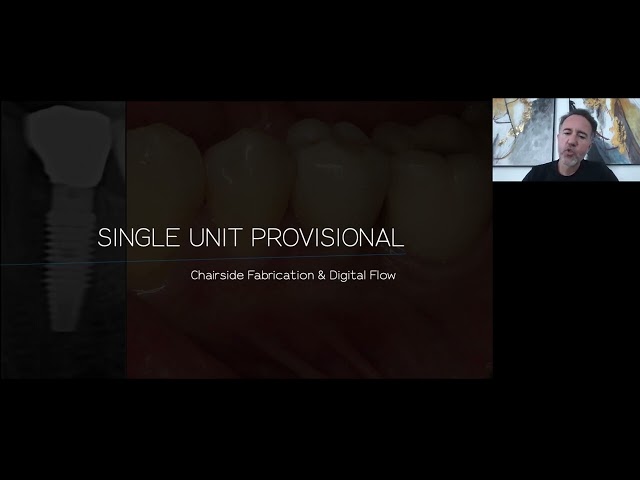 The importance of immediate provisionals: flapless immediate loading
