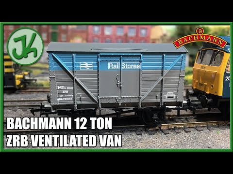 Bachmann Repaints A Classic - 12 Ton ZRB Ventilated Van - Unboxing and Review
