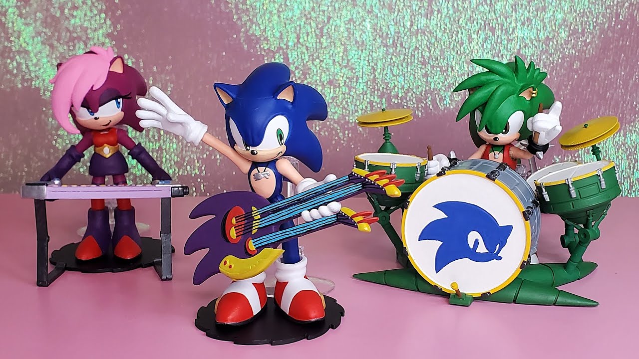 Sonic Underground Jakks Pacific (Custom) Figures