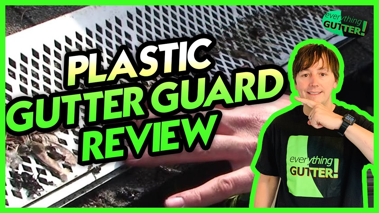 Home Depot or Lowes Plastic PVC type gutter guard review