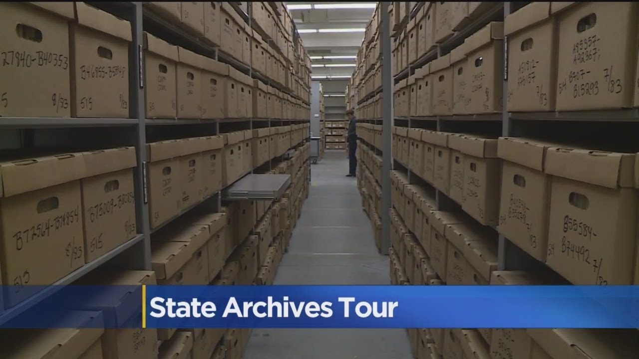 California State Archives Tour