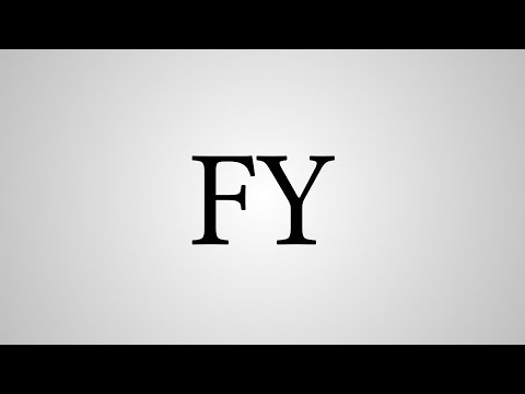 What Does "FY" Stand For?