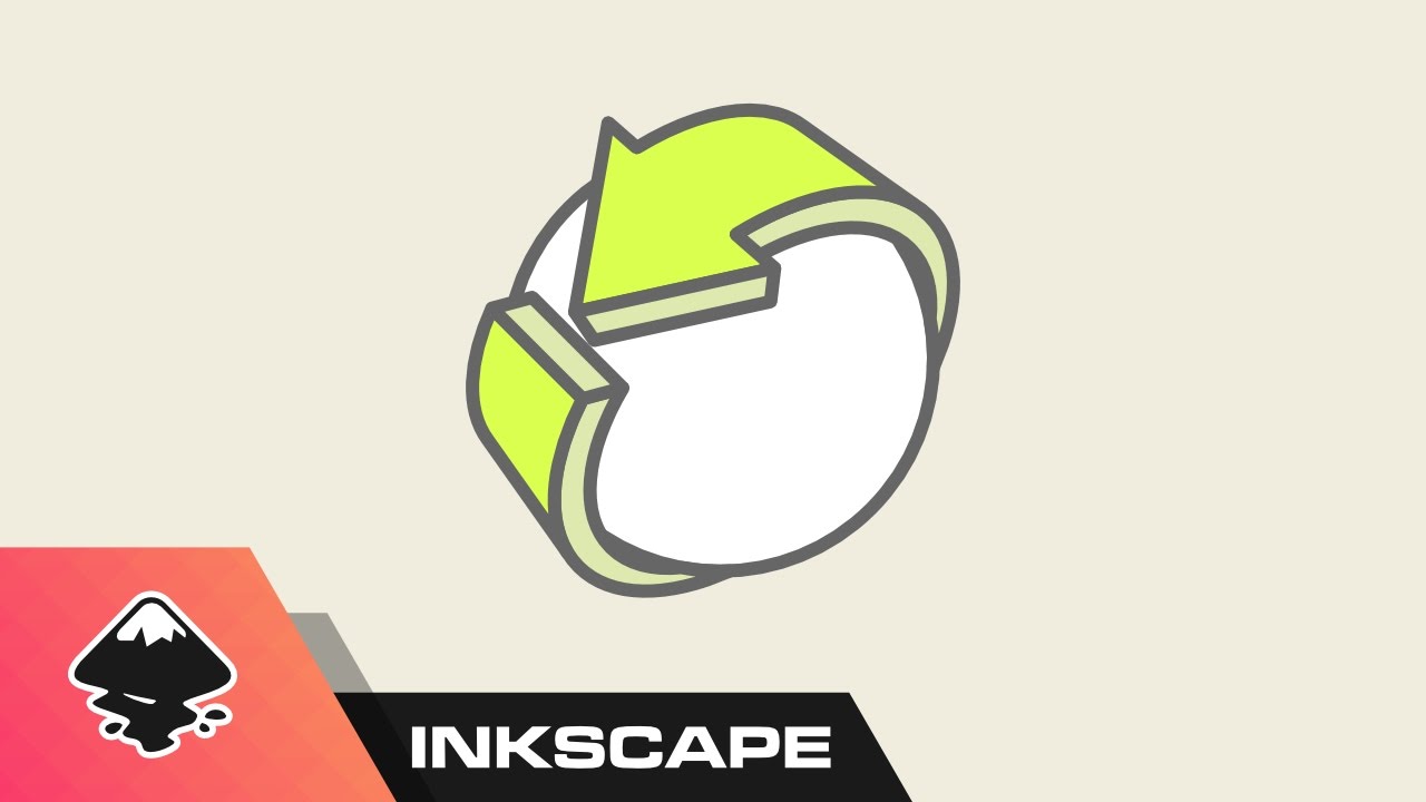 Inkscape Tutorial: Arrow Wrapped Around a Sphere