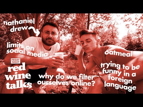 Our online image, being funny in French, me roasting Nathaniel Drew with 🍷 (FINALE)
