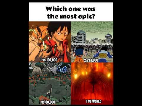 Which one was the most epic🗿 #shorts #luffy #goku #naruto #eren