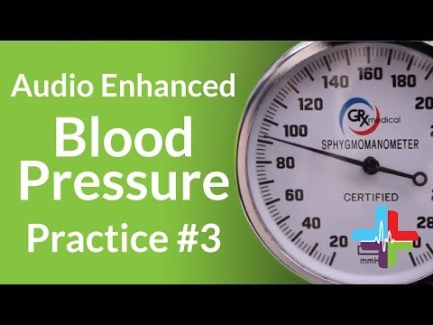 Audio Enhanced Blood Pressure Practice #3