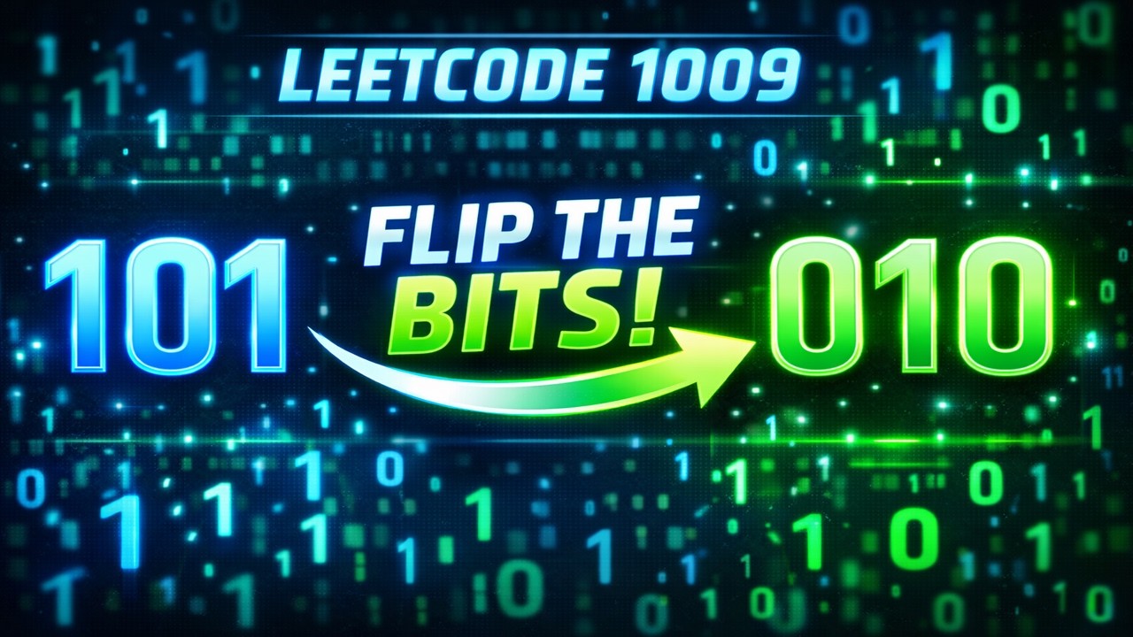 LeetCode 1009 Complement of Base 10 Integer Explained | Bit Manipulation Easy Java Solution