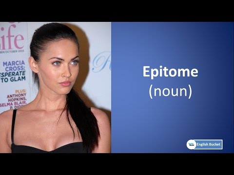 Essential English Vocabulary Lesson 2 | Epitome