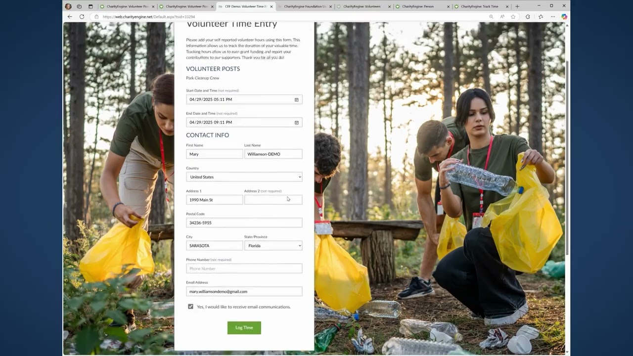 Volunteer Management Software for Nonprofits | CharityEngine Overview