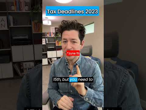 2023 Tax Deadlines Canada 🇨🇦