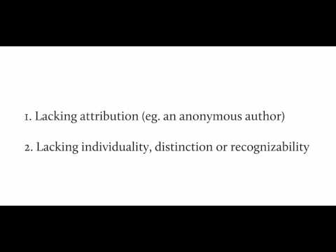 Pseudonymity