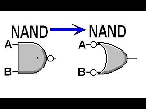 Learn to Derive Alternate NAND Gate Symbols