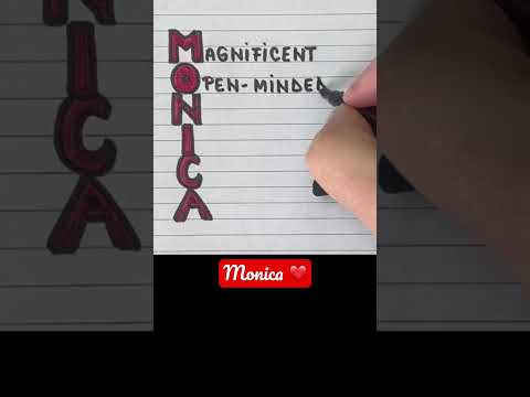 Meaning of the name MONICA #meaning #name #monica