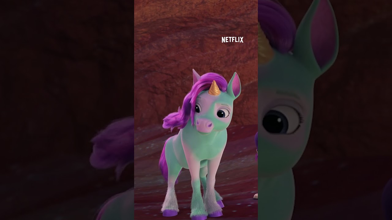 Aww Val Saved this Sweet Lil' Baby Unicorn  #unicornacademy #cartoonsforkids