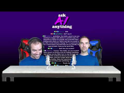 Ask AI anything (JacksFilms' twitch stream, Jun 13th 2023)
