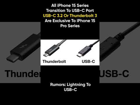 iPhone 15 All Series Change Lightning To USB-C Port ##shorts #apple