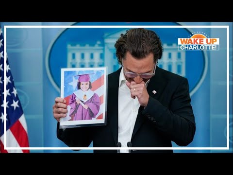 At the White House, Matthew McConaughey shares firsthand stories from Uvalde victims' families