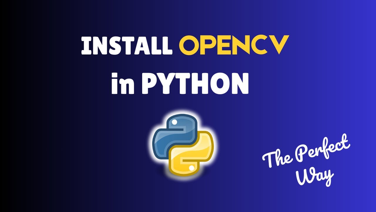 How to install OpenCV in Python 3.13 in 2025 on Mac | install OpenCV in Python using virtual env