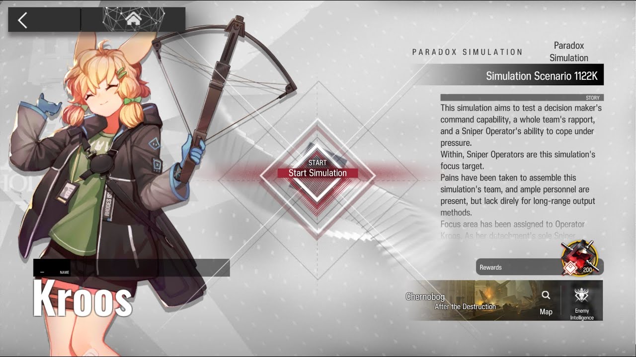 Arknights Paradox Simulation Kroos Guide