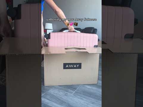 NEW Clay Pink Large Suitcase from Away #away #suitcases