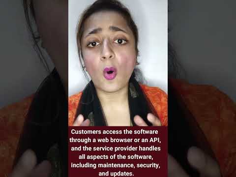 Difference between SaaS, IaaS?