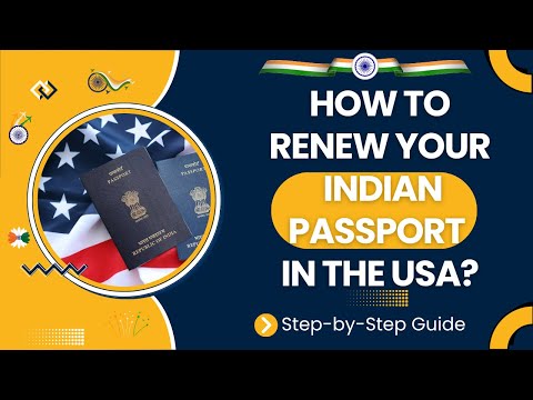 How to Renew Your Indian Passport in USA: Step-by-Step Guide (2025)