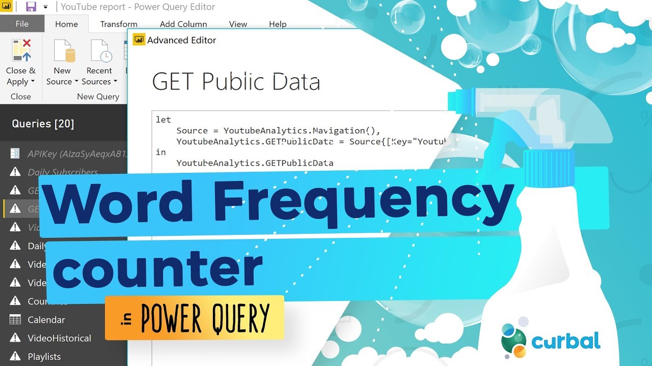 Word Frequency counter Power Query