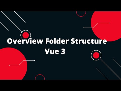 Vue JS 3 Tutorial for Beginners #10 Overview Folder Structure Vue 3