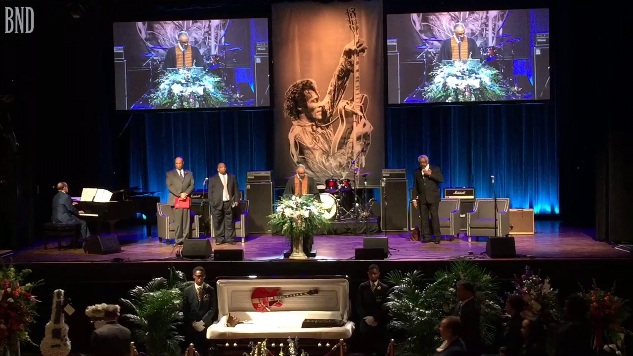 Memorial service for Chuck Berry