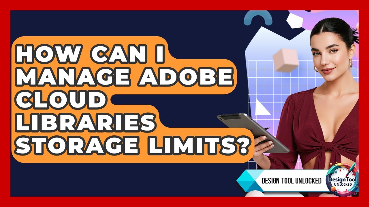 How Can I Manage Adobe Cloud Libraries Storage Limits? - Design Tool Unlocked