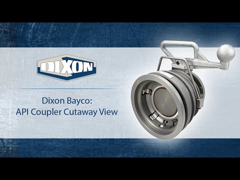 Dixon Bayco: API Coupler Cutaway View