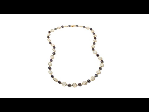 Rarities Gem Cultured Freshwater Pearl 36" Necklace