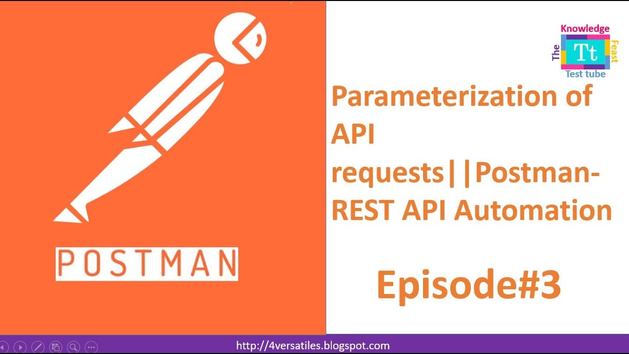 Parameterization of API requests||Postman-REST API Automation||Episode#3
