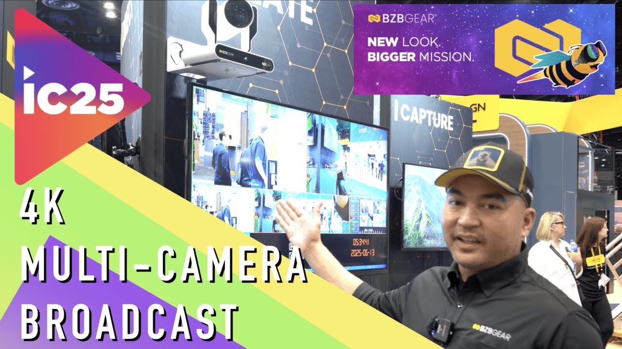 BZBGEAR 4K Broadcast Solutions for Live Events - InfoComm 2025