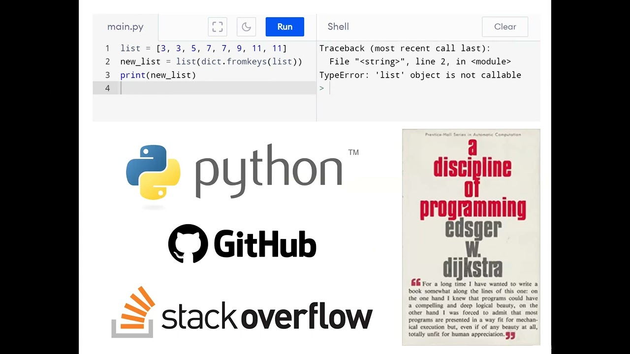 Christoph Treude: Automatically enhancing error messages