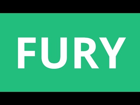 How To Pronounce Fury - Pronunciation Academy