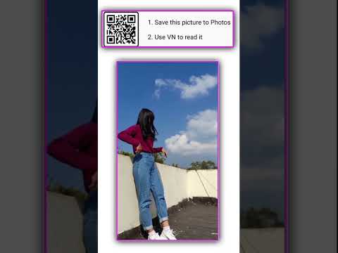 VN QR CODES TUTORIAL VIDEO EDITING #vn tutorial video #vn video editing #vn QR code #viral #shorts