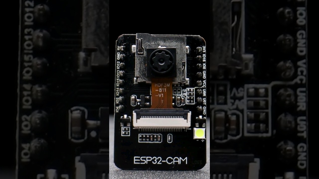 Tiny Micro Controller Camera! ESP32CAM! #esp32 #maker #camera