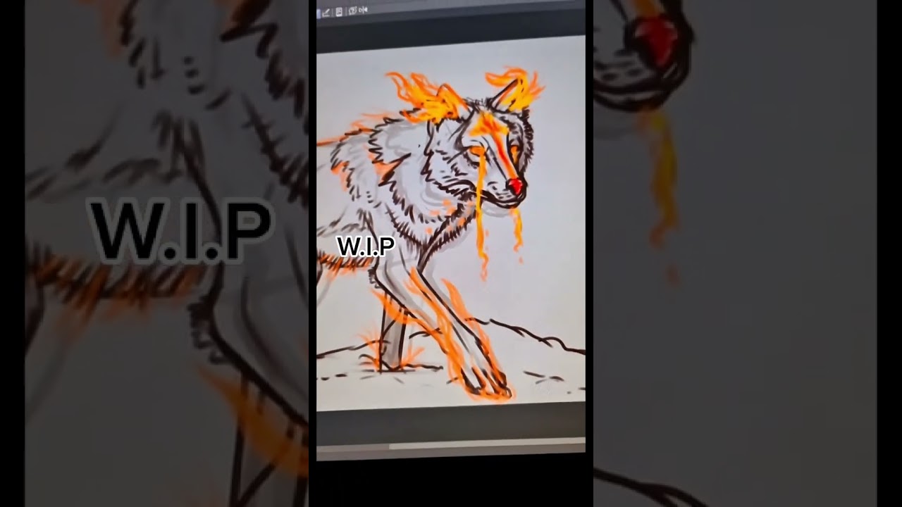 W.I.P Wolf | Digital Art