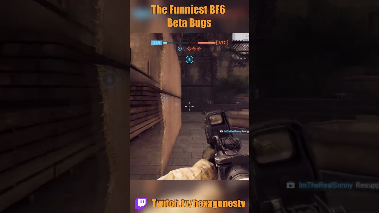 BF6 Bugs #shorts #shortsfeed #gaming #bf6 #battlefield6 #gaming  #tiktok #twitchclips #fyp #pourtoi